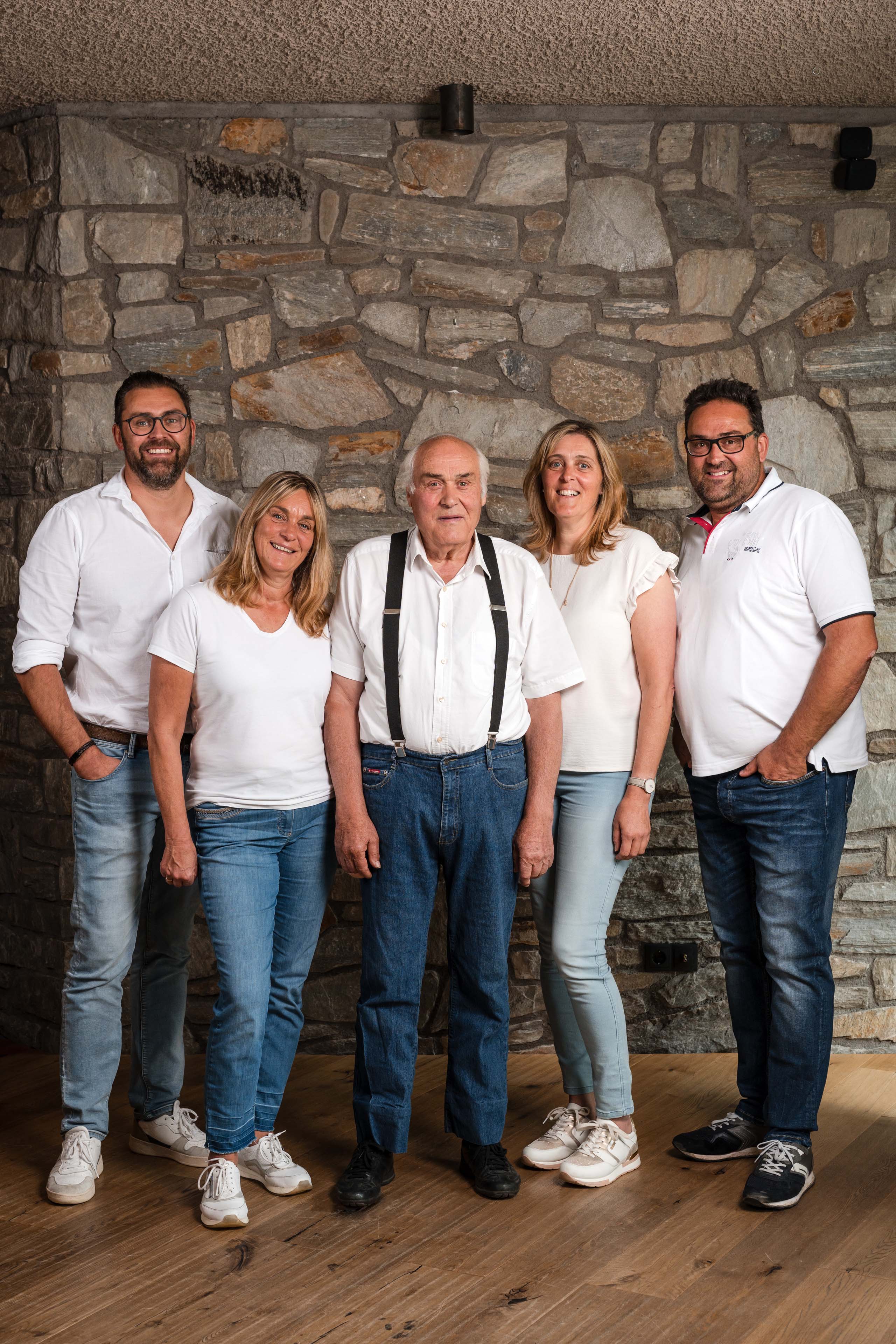 Die Gastgeberfamilie Volgger